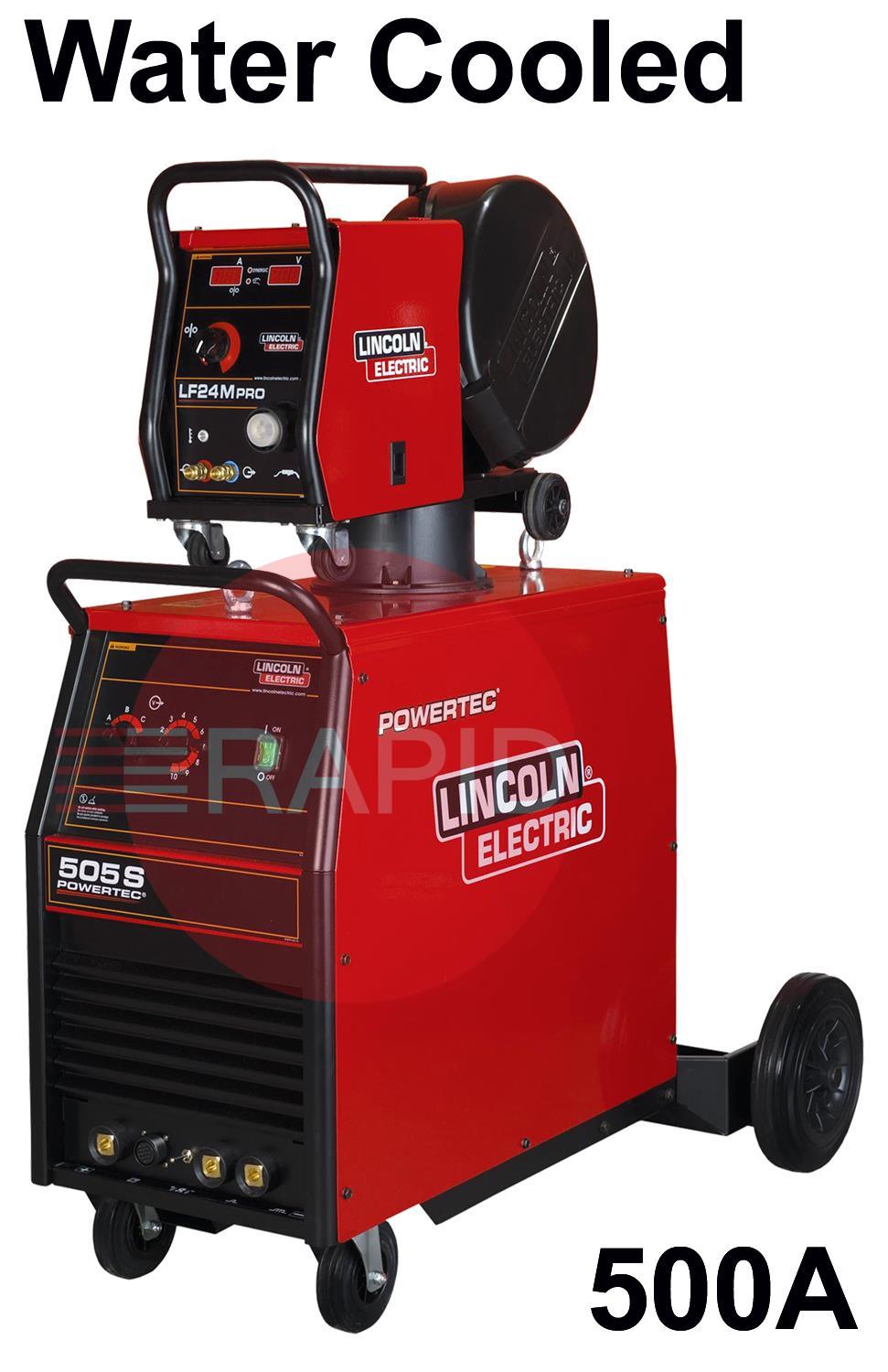 Buy Lincoln Powertec 505S Water Cooled / LF24M Pro / 5m cable - Ready ...